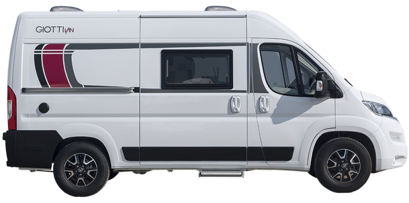 GiottiVan 54T 2023 - Campers GiottiVan de GiottiLine