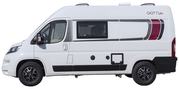 GiottiVan 54T 2023 - Campers GiottiVan de GiottiLine